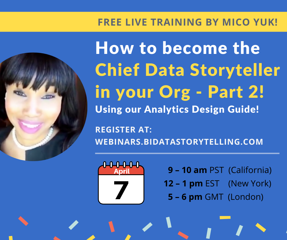 Become the Chief Data Storyteller in your Organization | BI Brainz Webinar